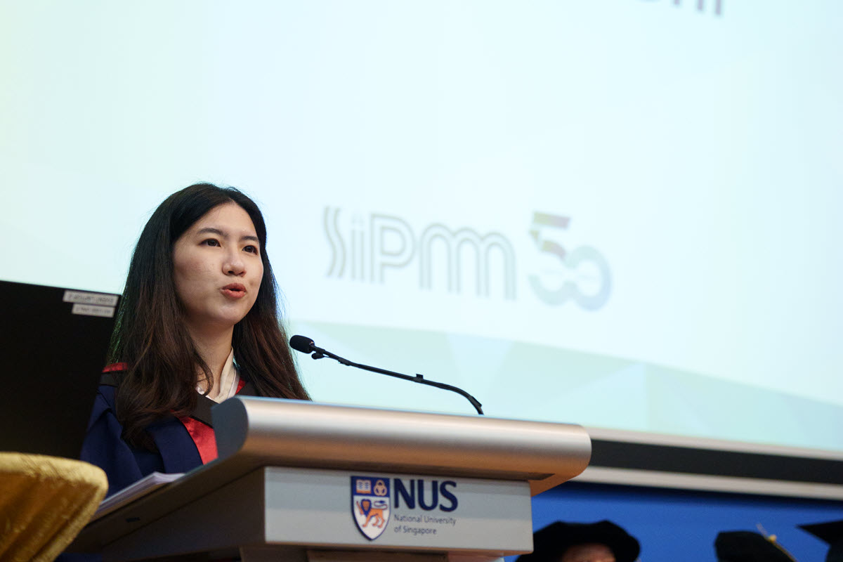 Valedictory Speech by Ms. Lim Sin Chi - SIPMM | Singapore Institute of ...